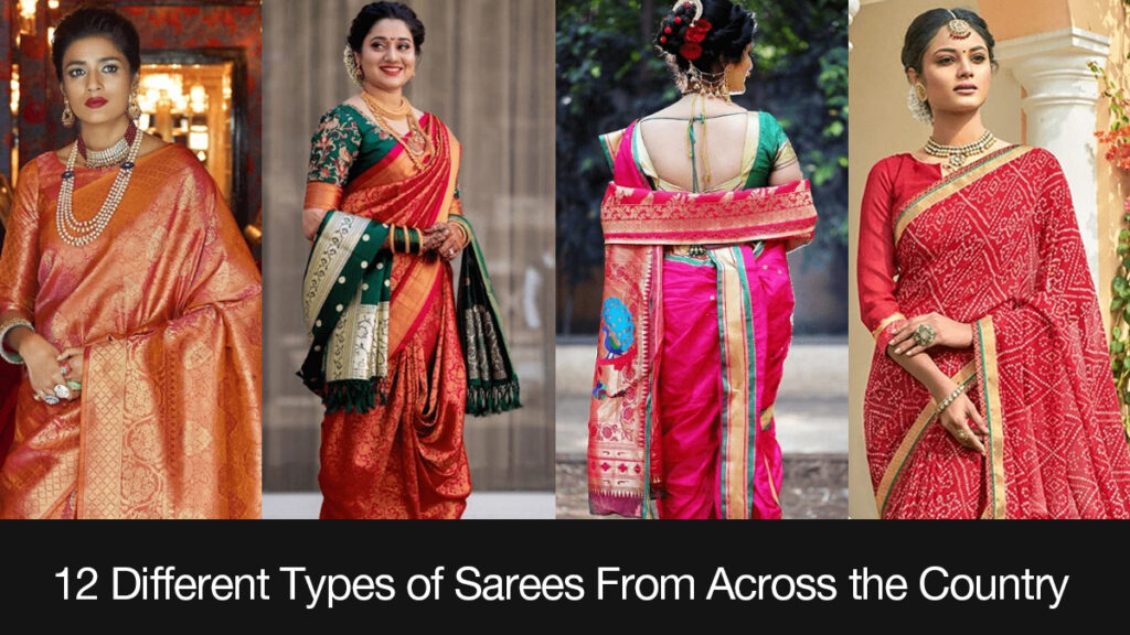 12 New Different Types Of Sarees Across The Country | Bewakoof