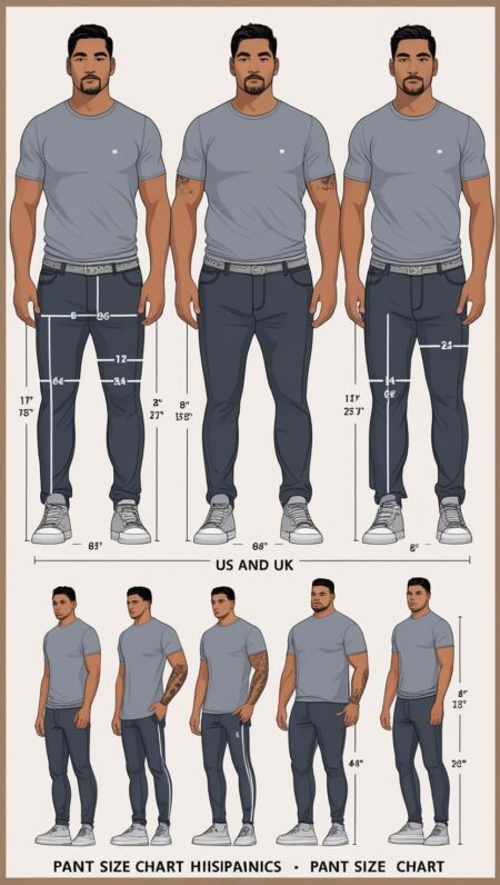 Pant Size Chart For Men | Know About Men's Pant Size Chart