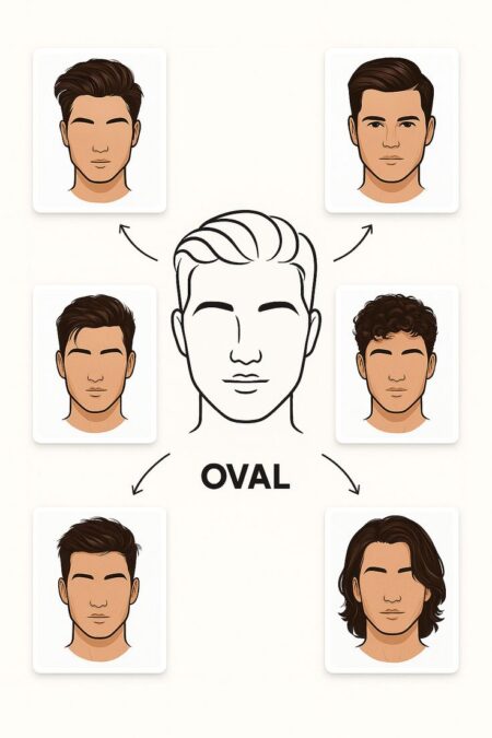Best Oval Face Hairstyles For Men